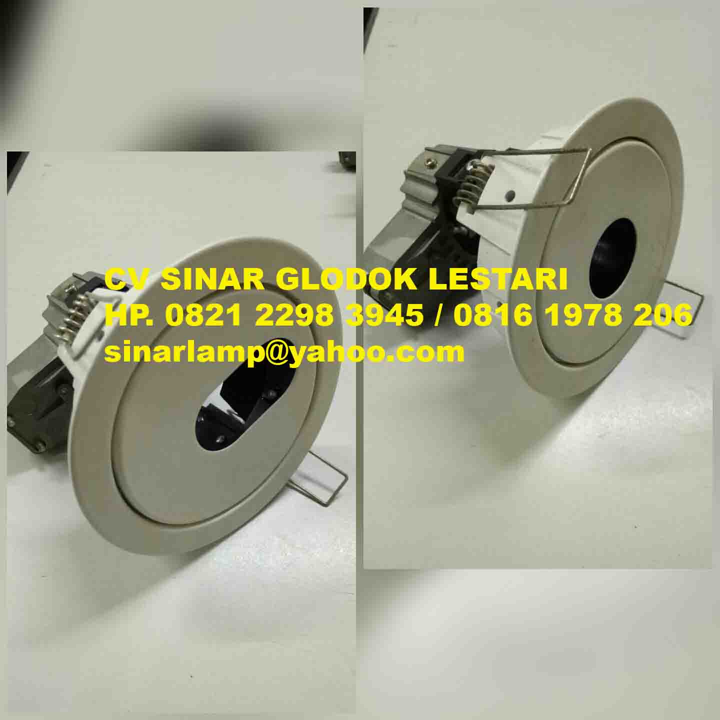 Downlight Interior Spot Pinhole MR16 Oval dan Bulat
