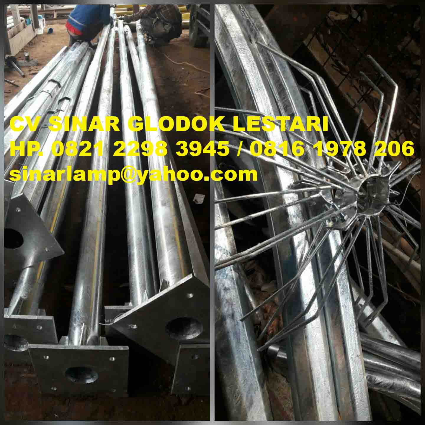 Tiang Lampu Jalan PJU Solar Cell