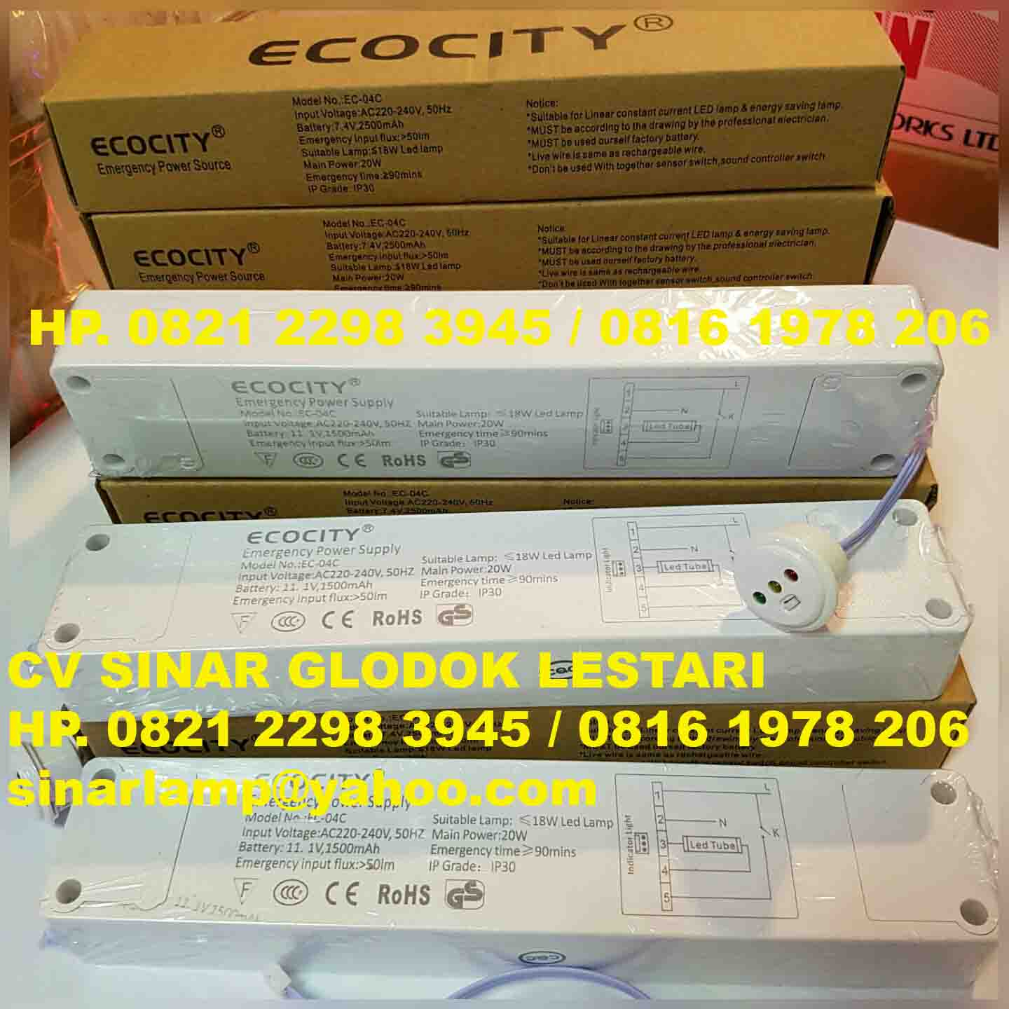 LED Emergency Kit TL LED 18 watt Ecocity