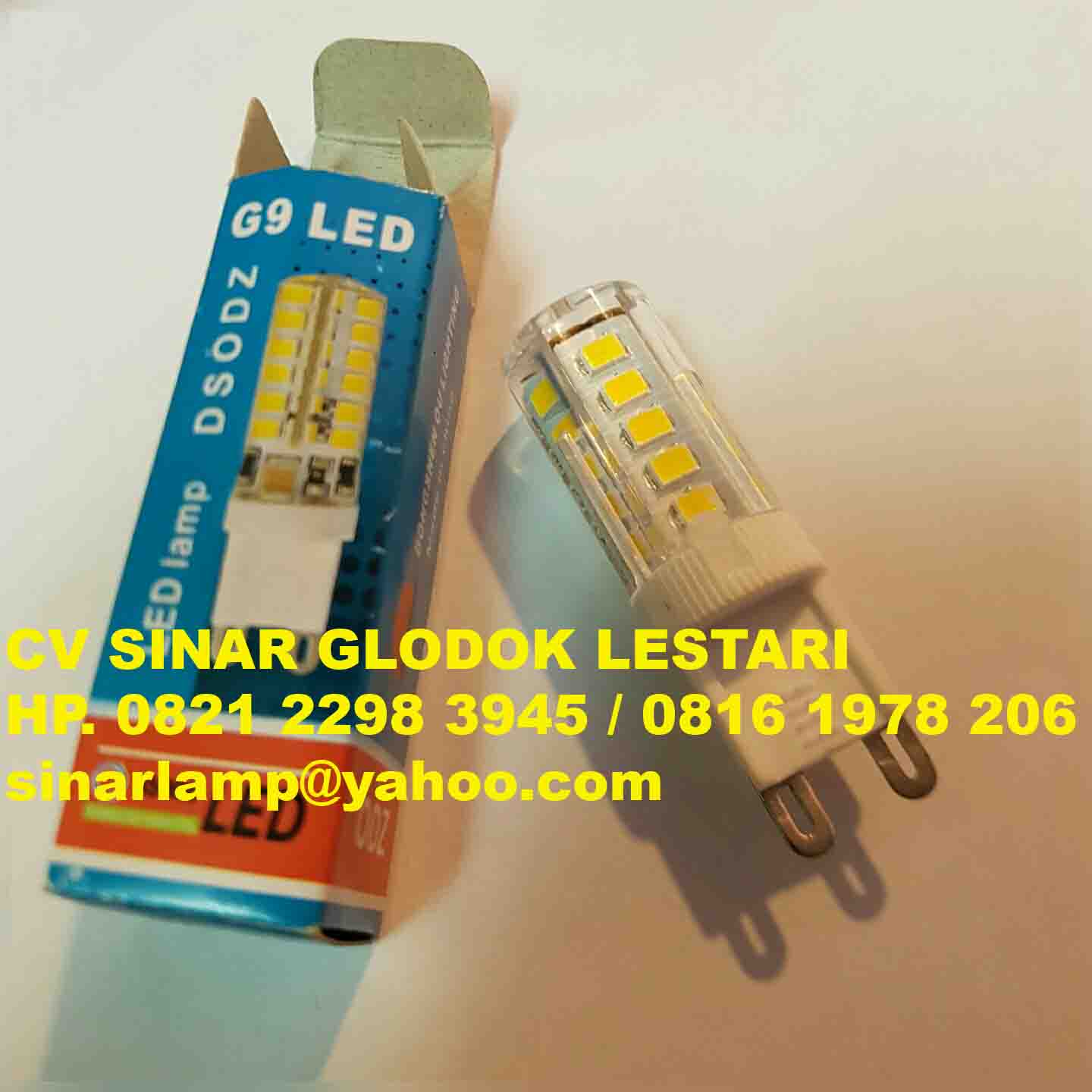 Lampu Halogen LED G9 3 watt