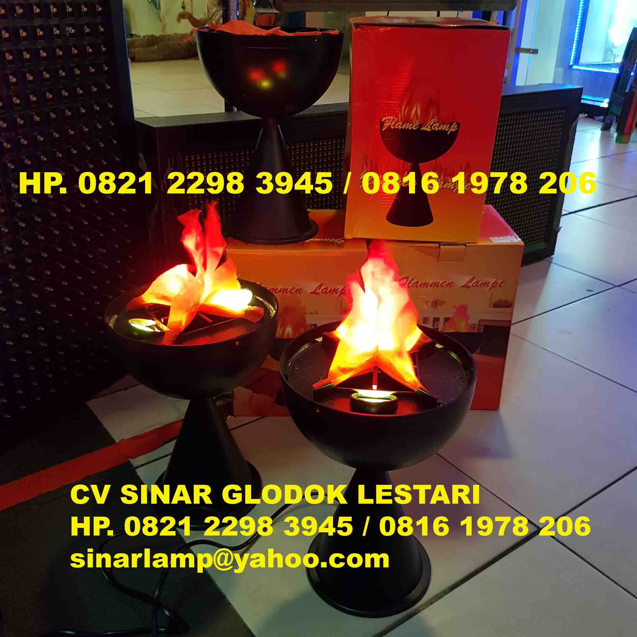 Lampu Api Hanging Flame Light