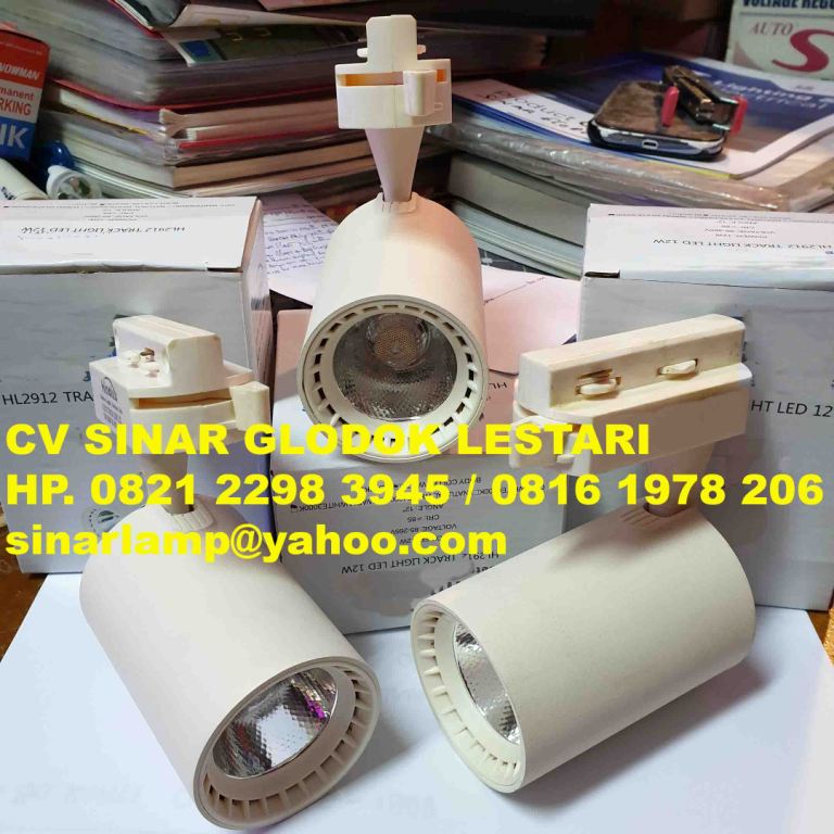 Lampu Track Light Spotlight LED 12 watt