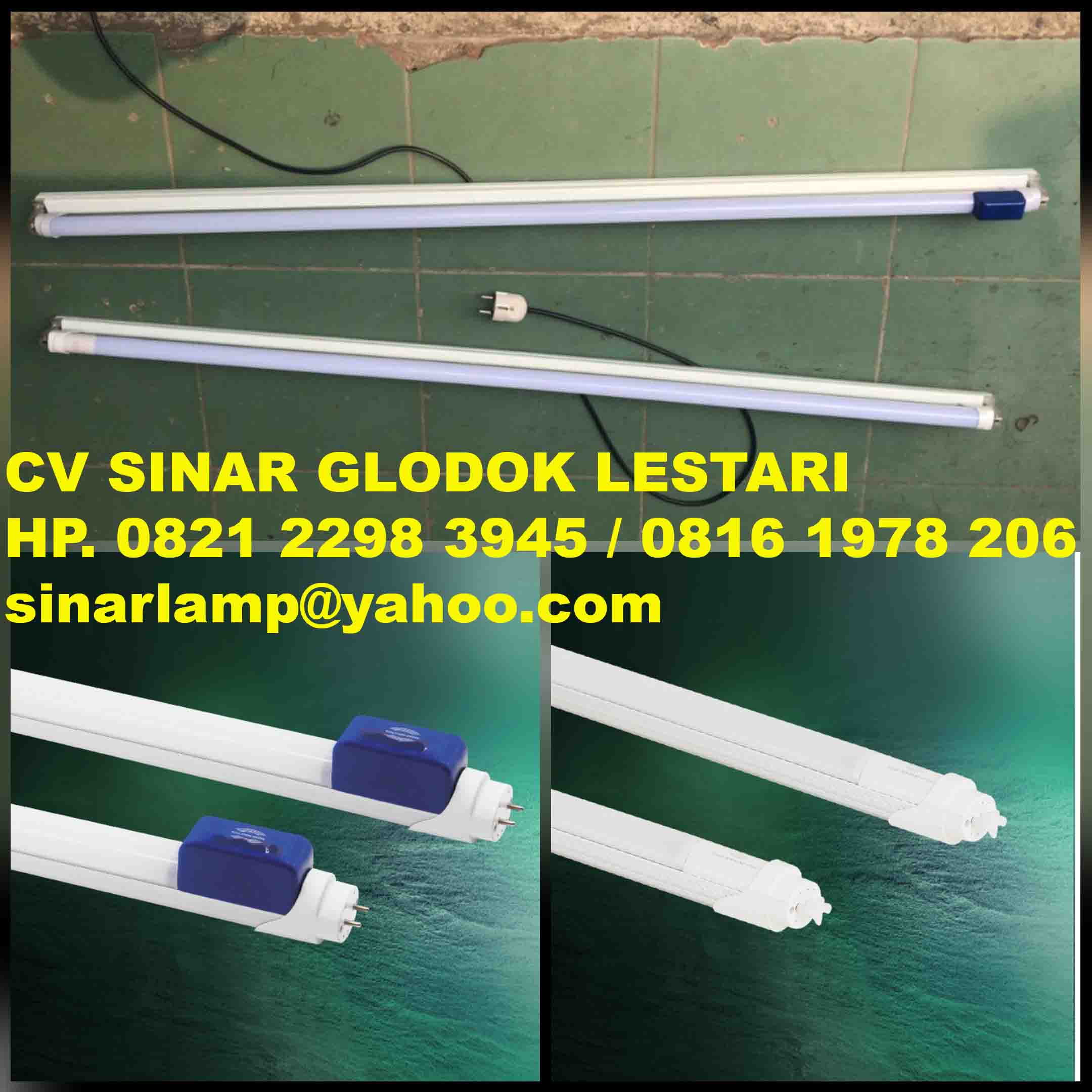 Lampu TL Sensor Gerak Induksi Cerdas 14W dan 16W