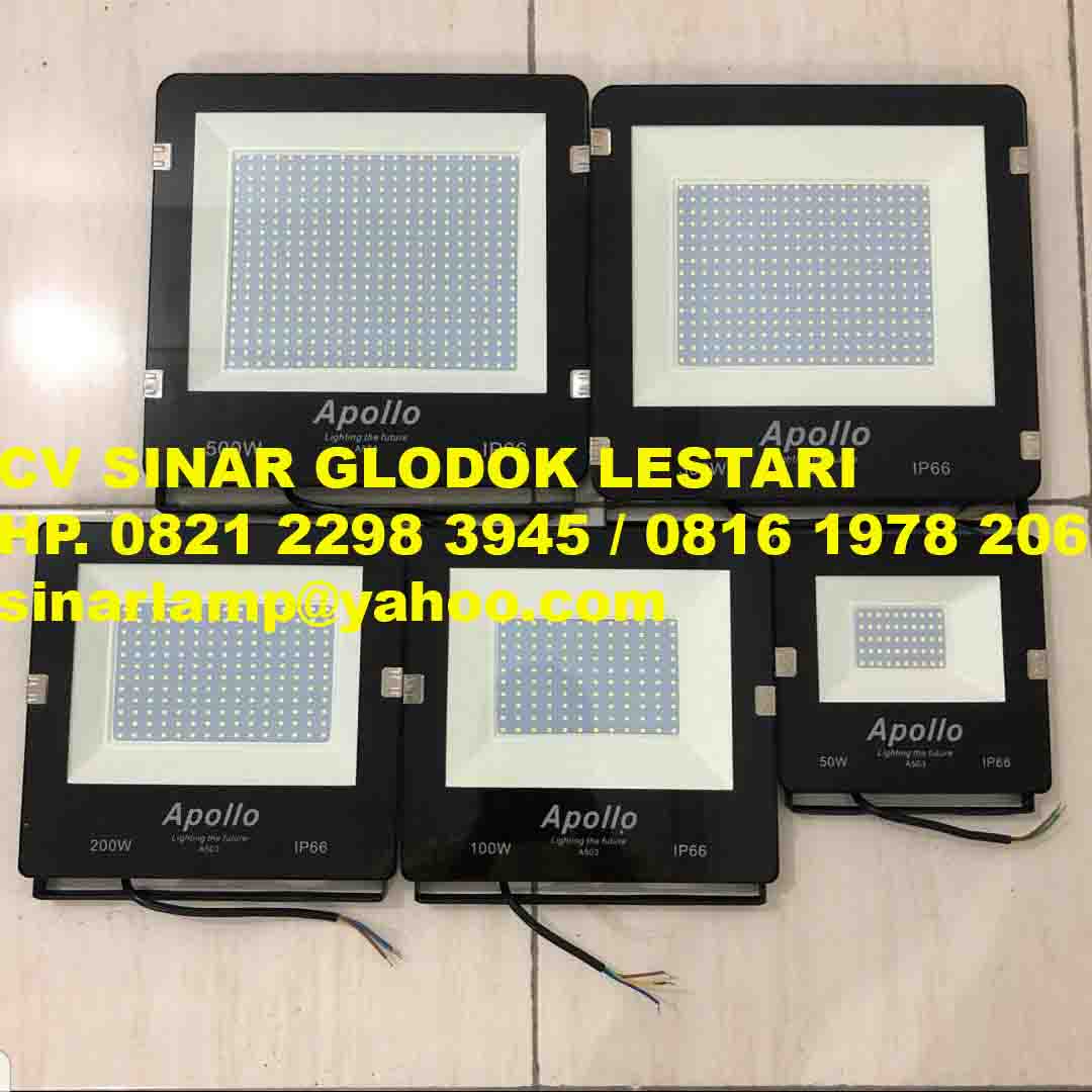 Lampu Sorot Apollo 50W 100W 200W 300W 500W