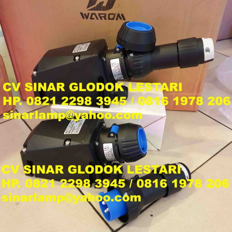 Explosion Proof Warom Plug and Socket BCZ8060-16/250 3P