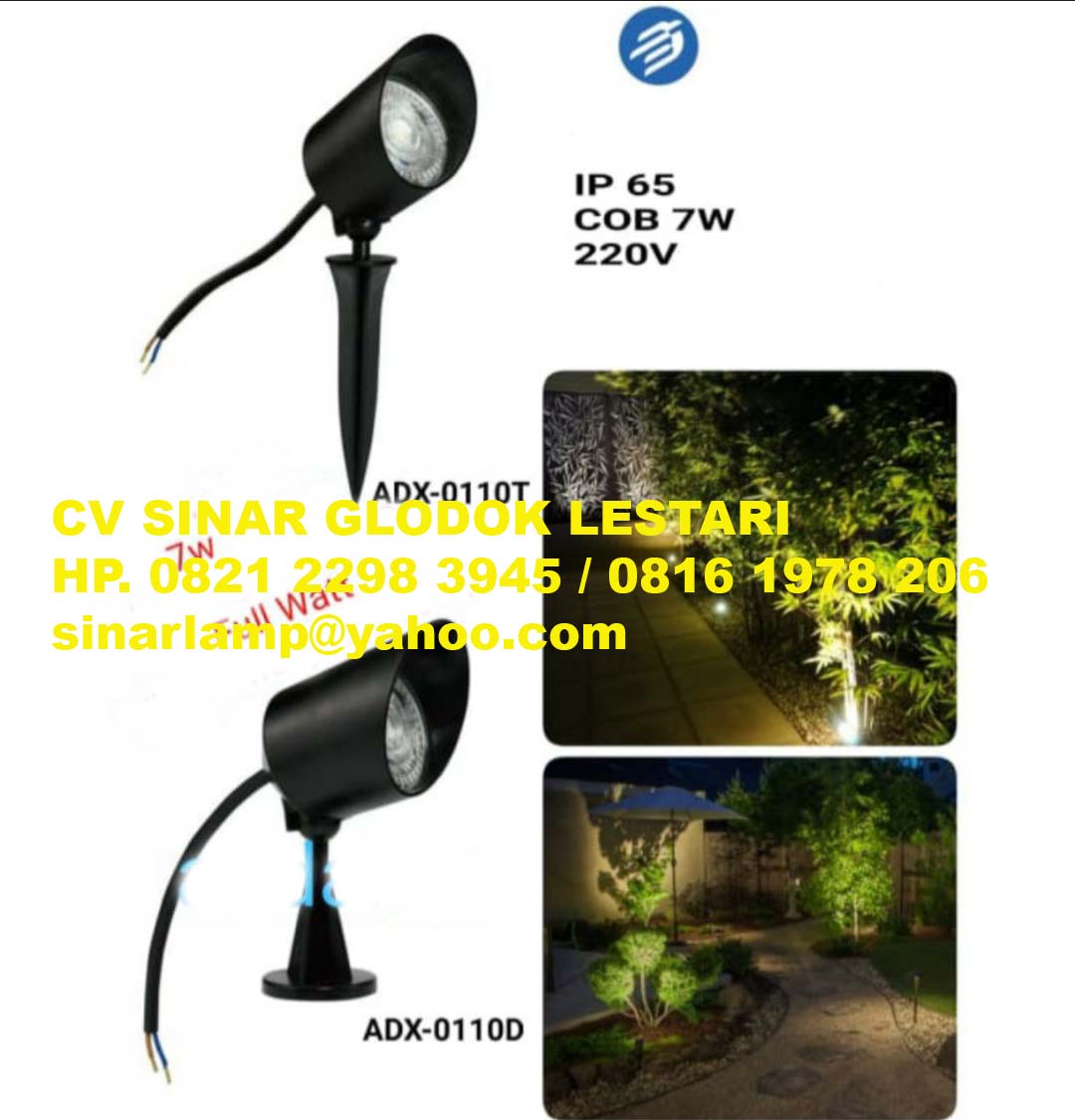Lampu Sorot Spotlight LED Taman 7 Watt