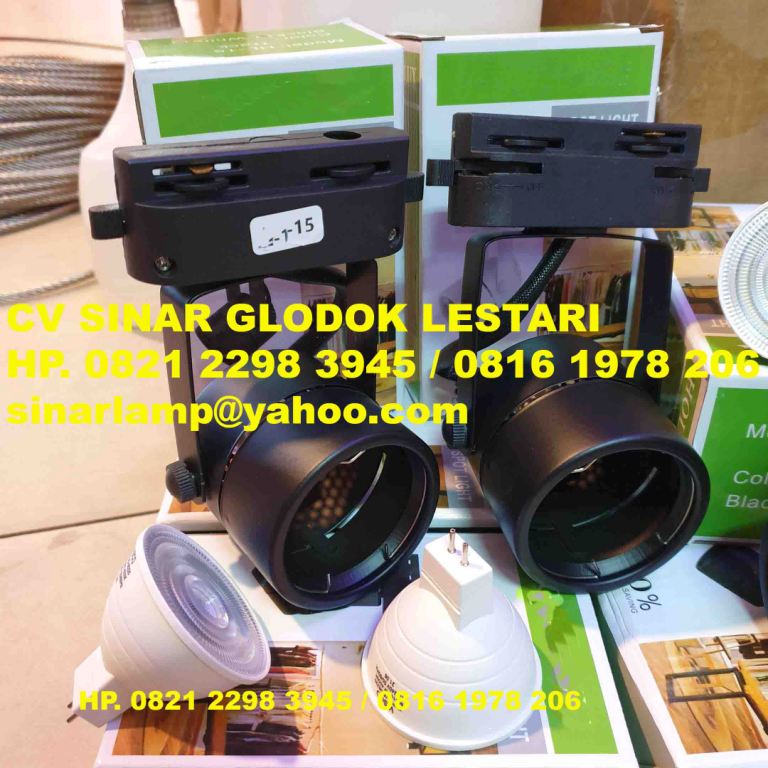 Lampu Spotlight Track Light LED 6 Watt MR16