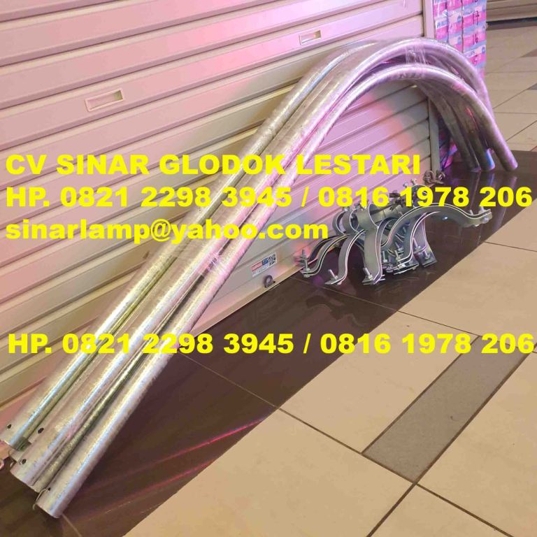 Stang Ornament Tiang Lampu Jalan PJU