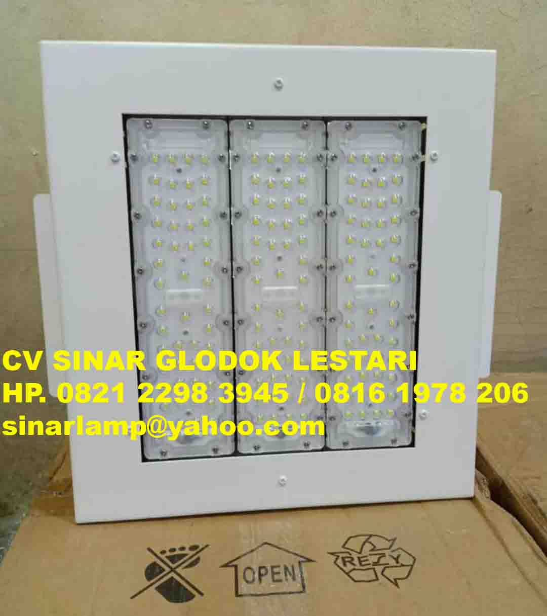 Lampu SPBU LED Kap Canopy 120 Watt