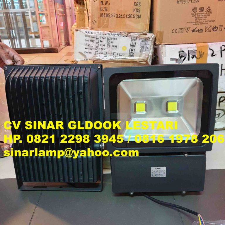 Lampu Sorot DC 12-24V 100W Kualitas Tinggi