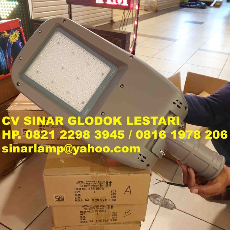 Lampu Jalan PJU LED 150 Watt IP66