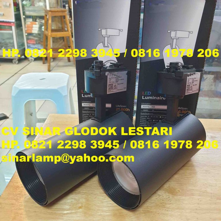 Lampu Spotlight LED 25 Watt Kap Rell Luminer Magun 3000K