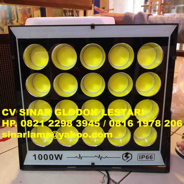 Lampu Sorot LED 1000 Watt Model Reflector COB LED Mangkok