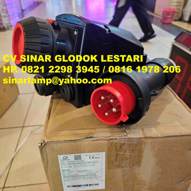 Explosion Proof Warom Plug and Sockets BCZ8060 32A 380-415V