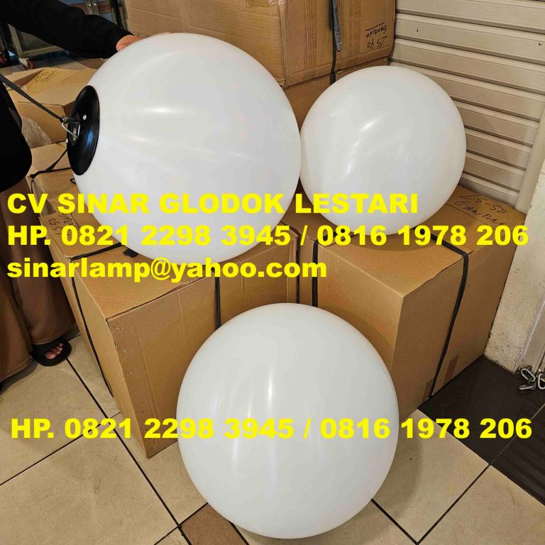 Lampu Gantung Bulat Besar Diameter 50cm