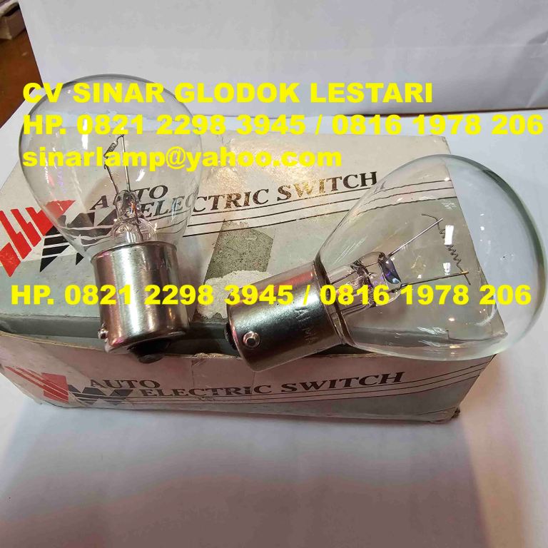 Lampu Bayonet 24V 40W Kaki 1 Electric Switch
