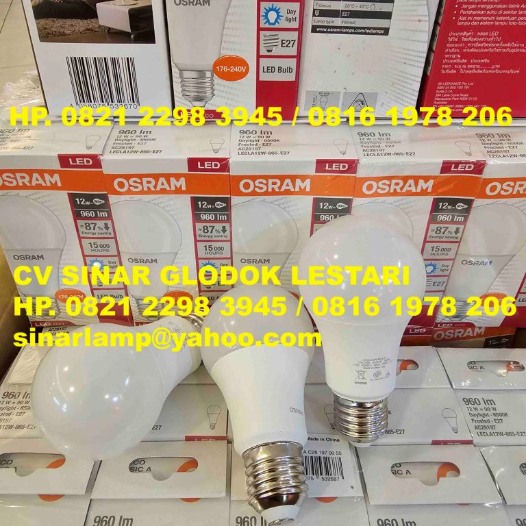 Lampu LED Osram Bulb 12W 6500K E27