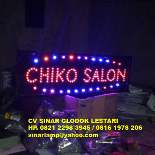 Lampu Display Digital : Lampu LED Display Advertising Sign