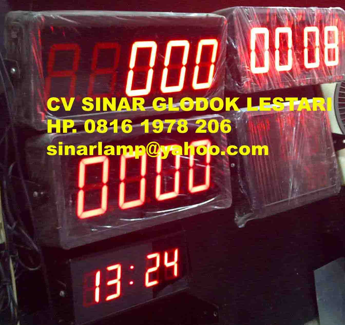 Lampu Display Digital