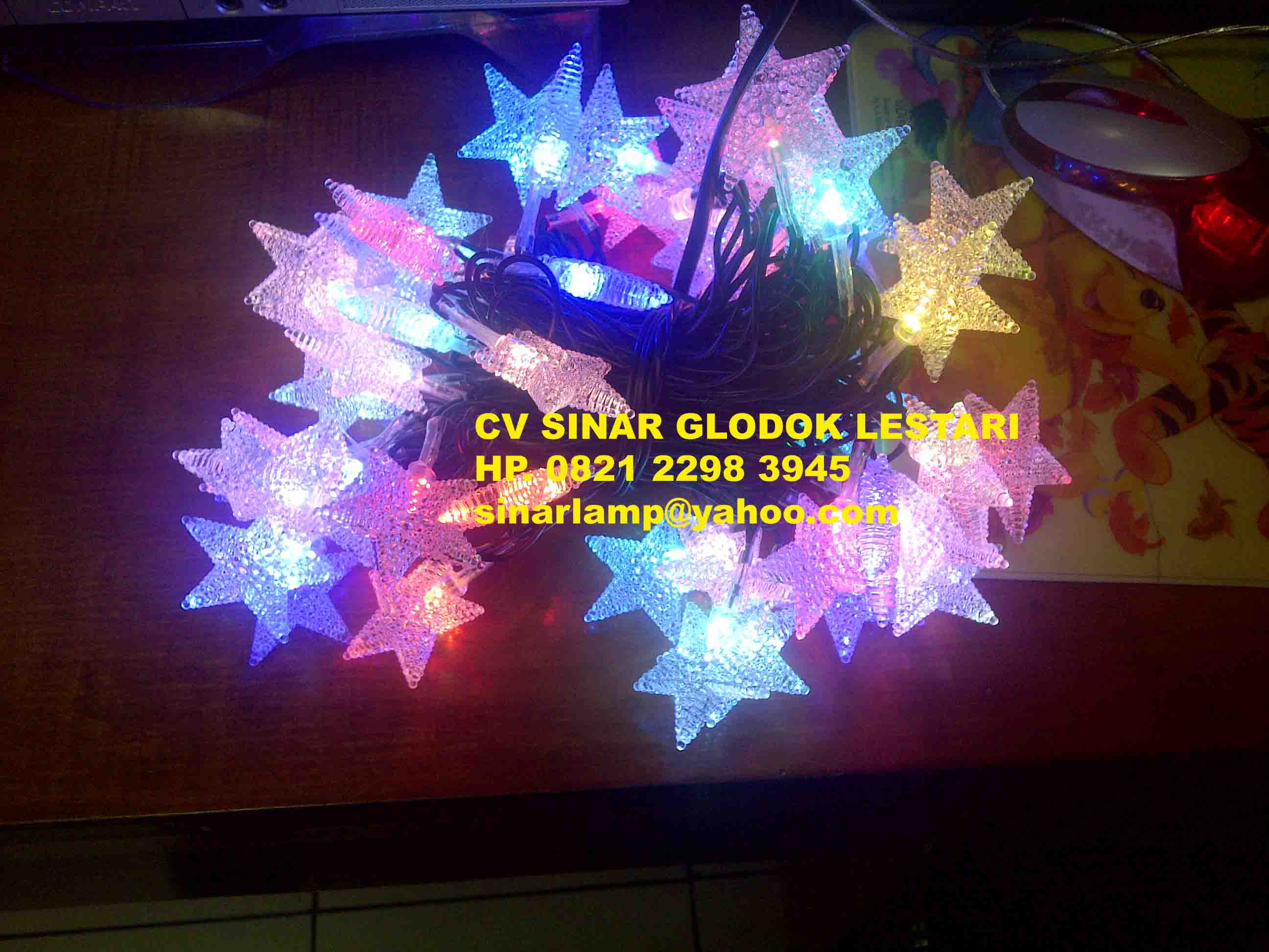 Lampu Hias Led Bintang