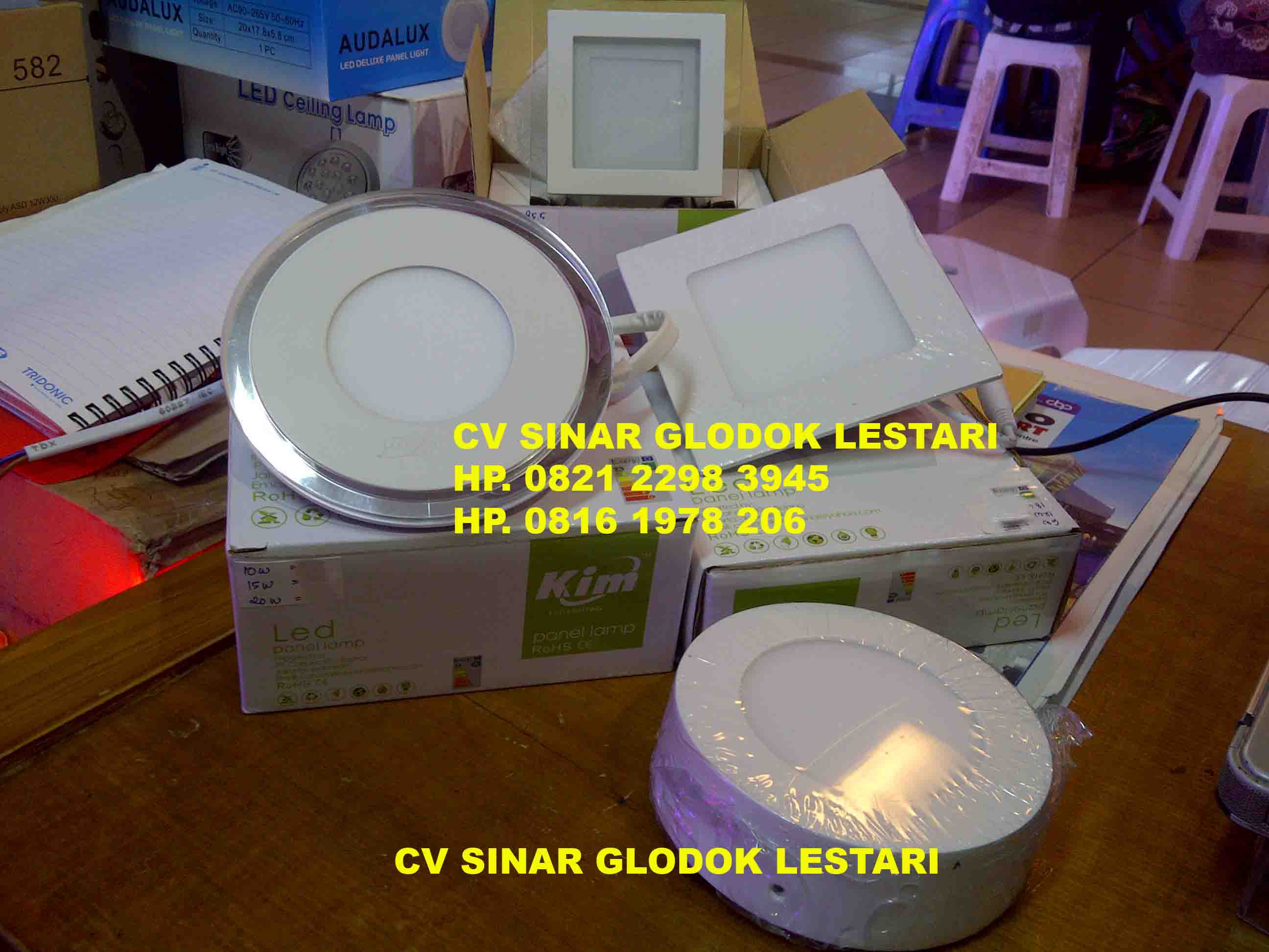 Down Light LED Series : Downlight LED Panel Inbow dan Outbow KIM