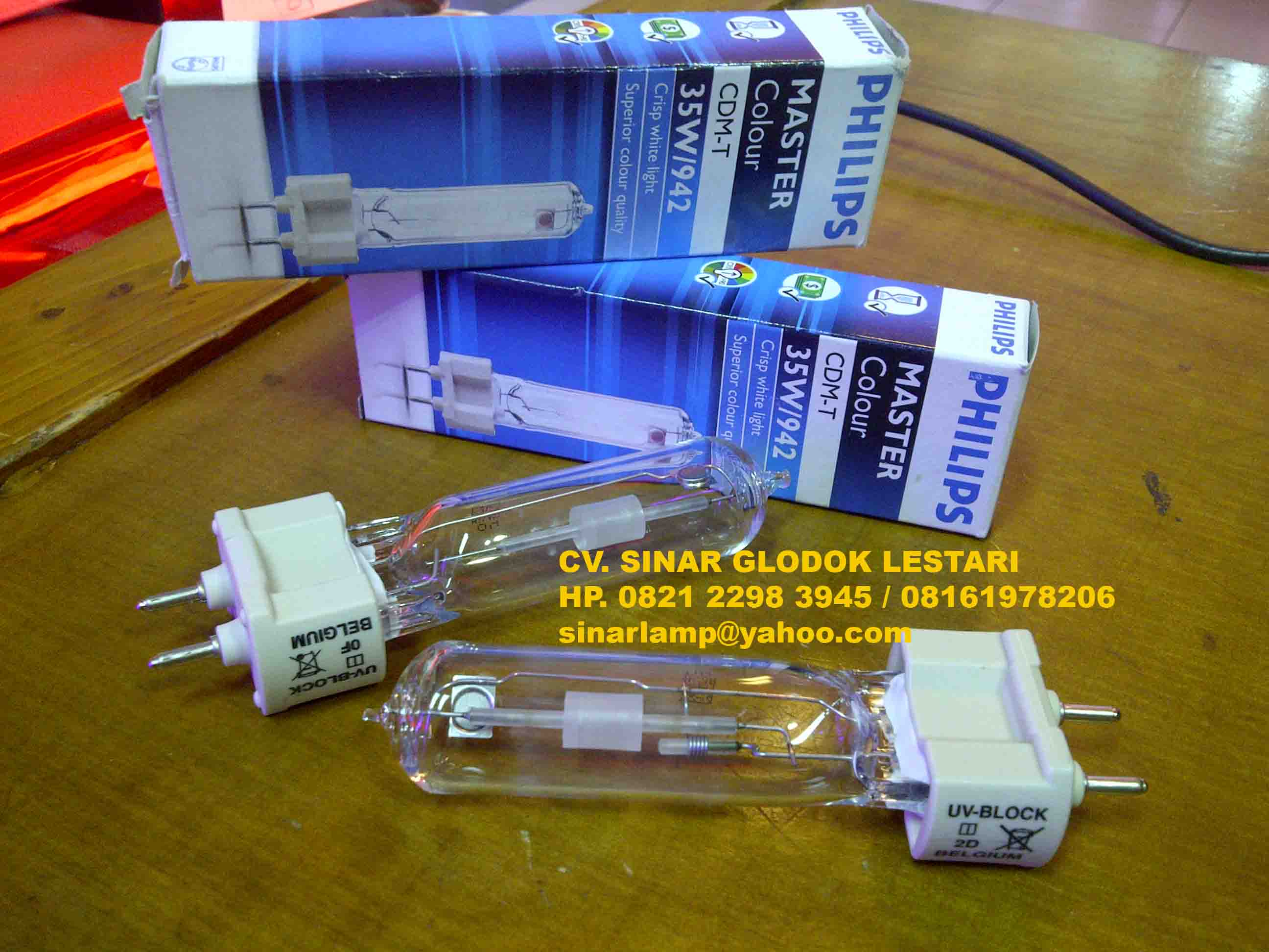 Aneka Lampu Mercury, HID Metal Halide, HPS Sodium : Lampu Master Colour ...