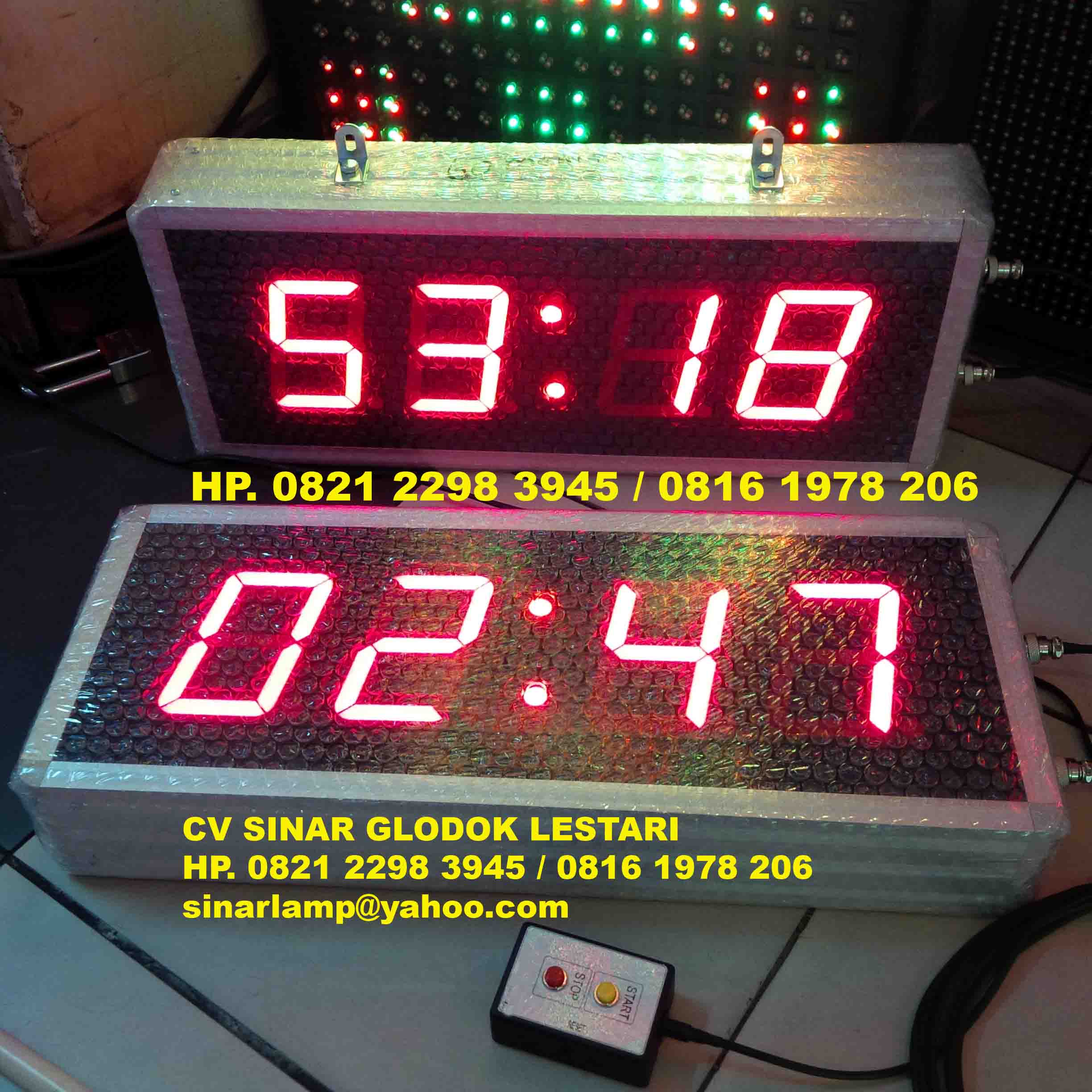 Lampu Display Digital Timer Up