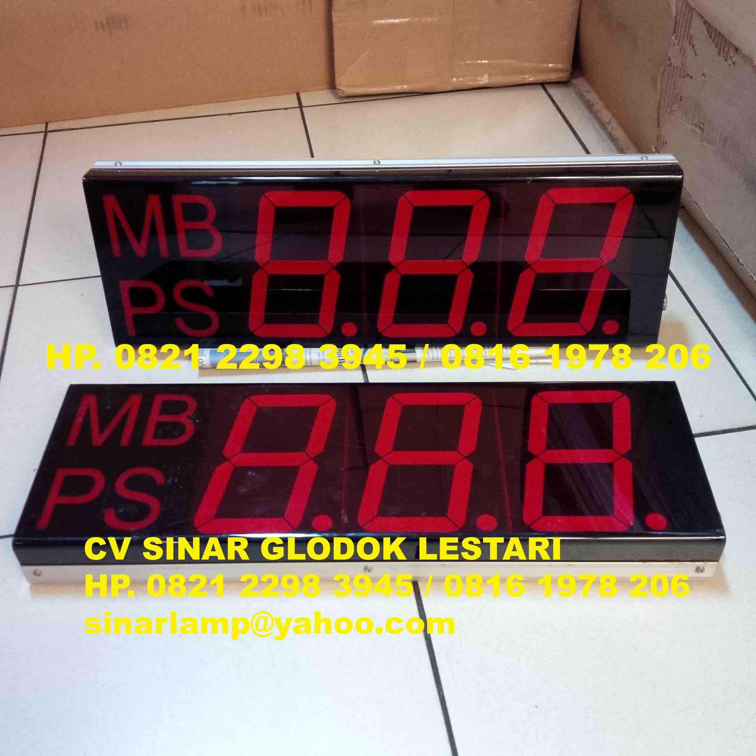 Lampu display gereja MB PS