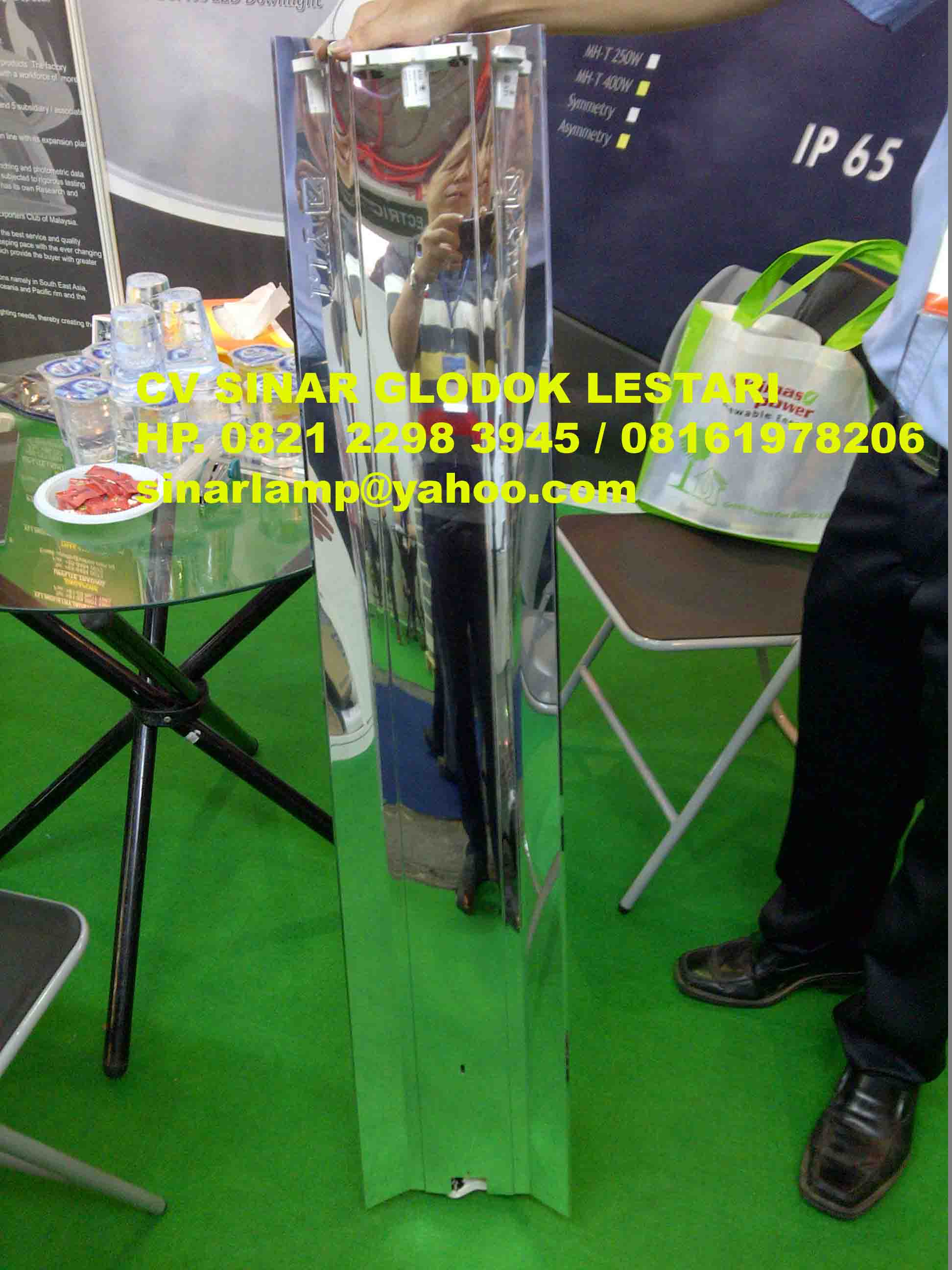 Kap Lampu TL : Kap Lampu TKO Mirror 2 x 36W