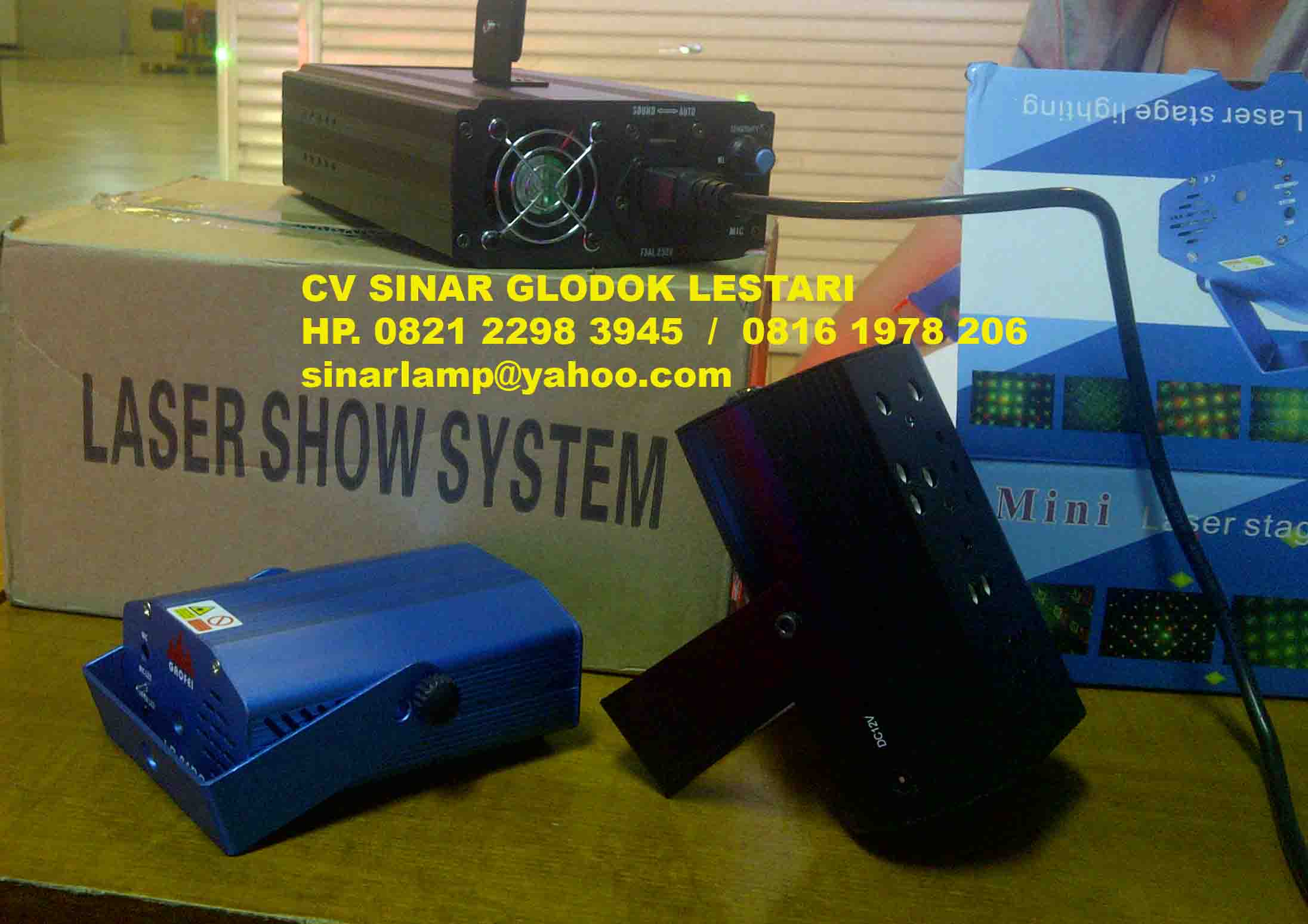 Lampu Laser Show System