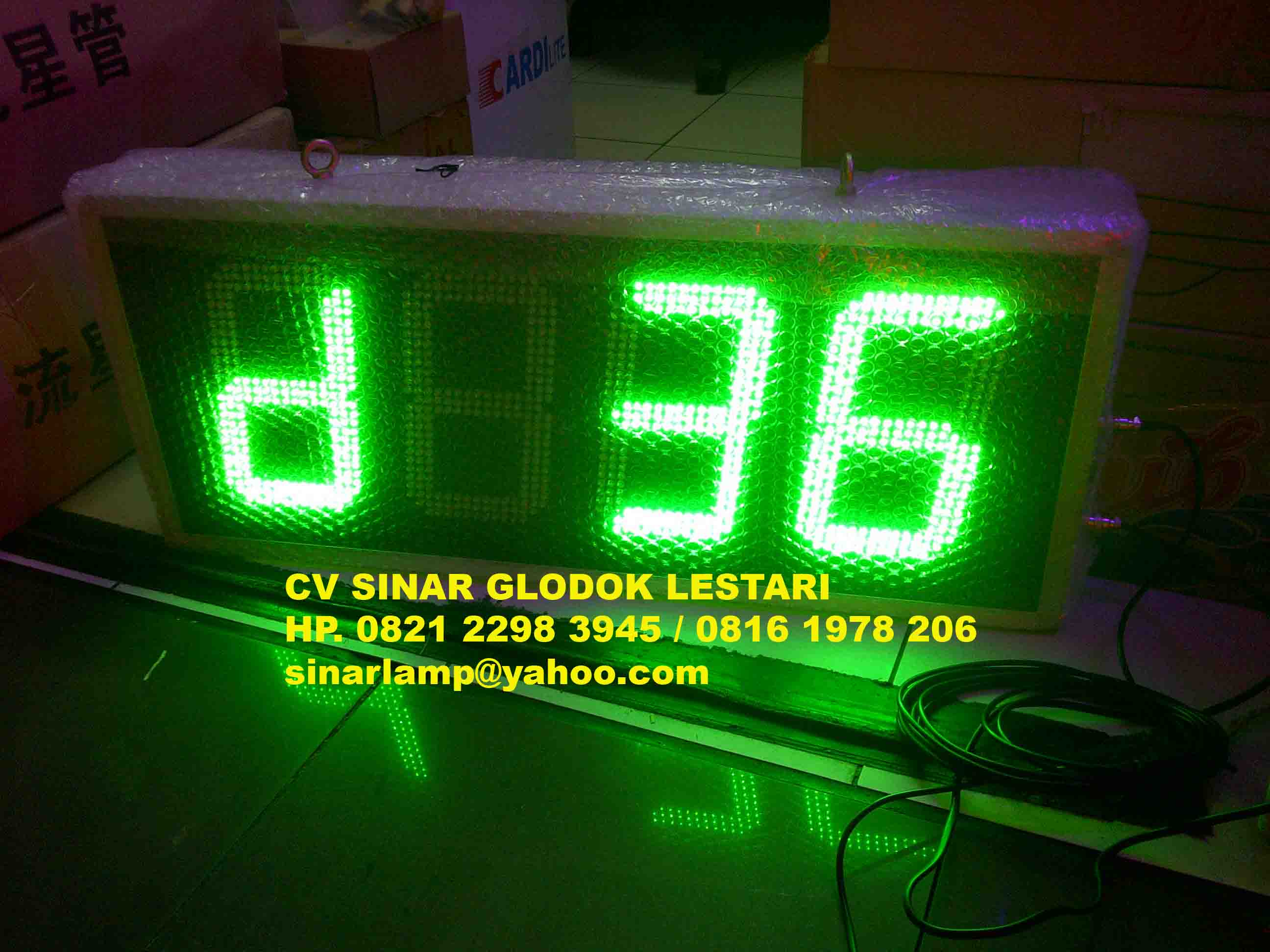 Lampu Display Digital Board Count Up Penghitung Hari