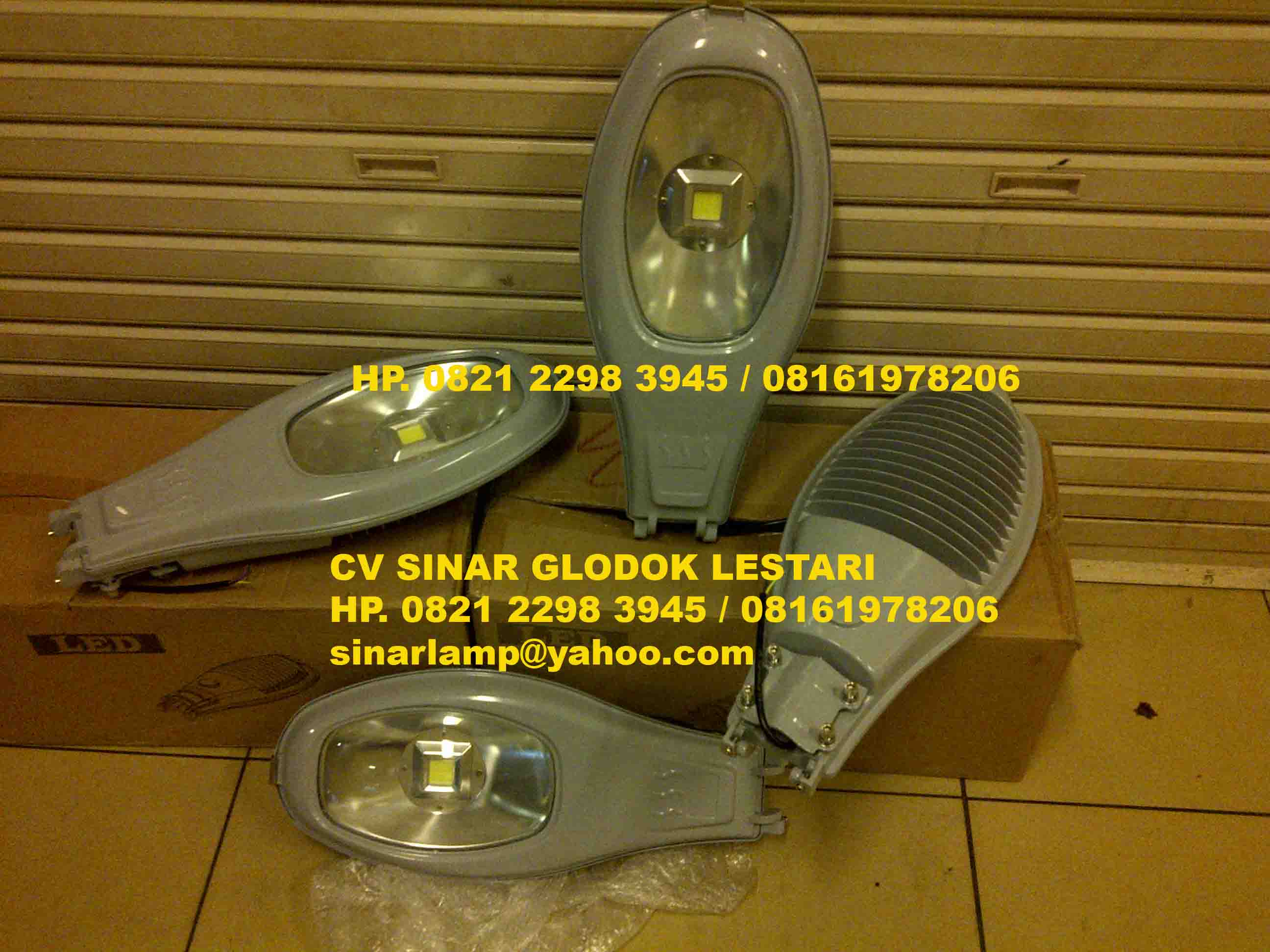 Lampu Jalan LED : Lampu Jalan PJU LED 50W 220V High Power