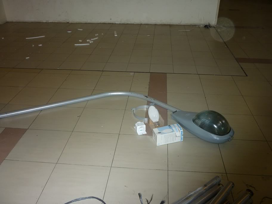 Stang Ornamen Lampu PJU